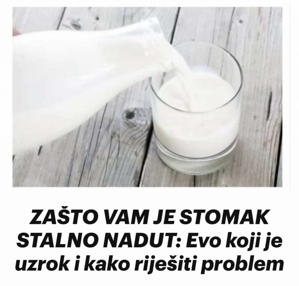 ZAŠTO VAM JE STOMAK STALNO NADUT: Evo koji je uzrok i kako riješiti ...